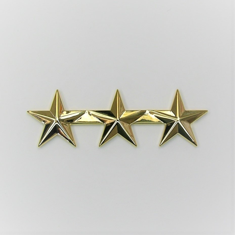 ELC Smooth 1" Triple Star Collar Brass – EMERGENCY RESPONDER PRODUCTS, LLC