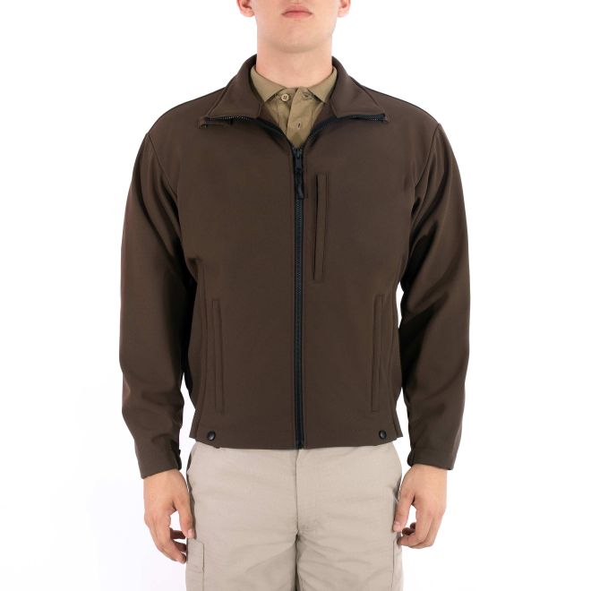 Blauer Softshell Fleece Jacket - Brown – EMERGENCY RESPONDER PRODUCTS, LLC