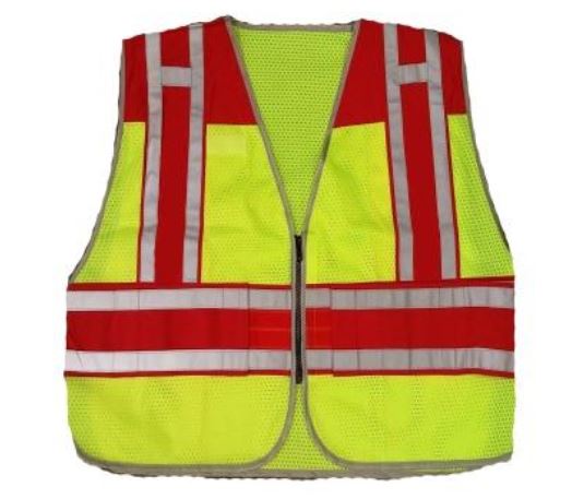Gerber Vision Quest Vest Red/Lime w/ Silver Trim – EMERGENCY RESPONDER ...