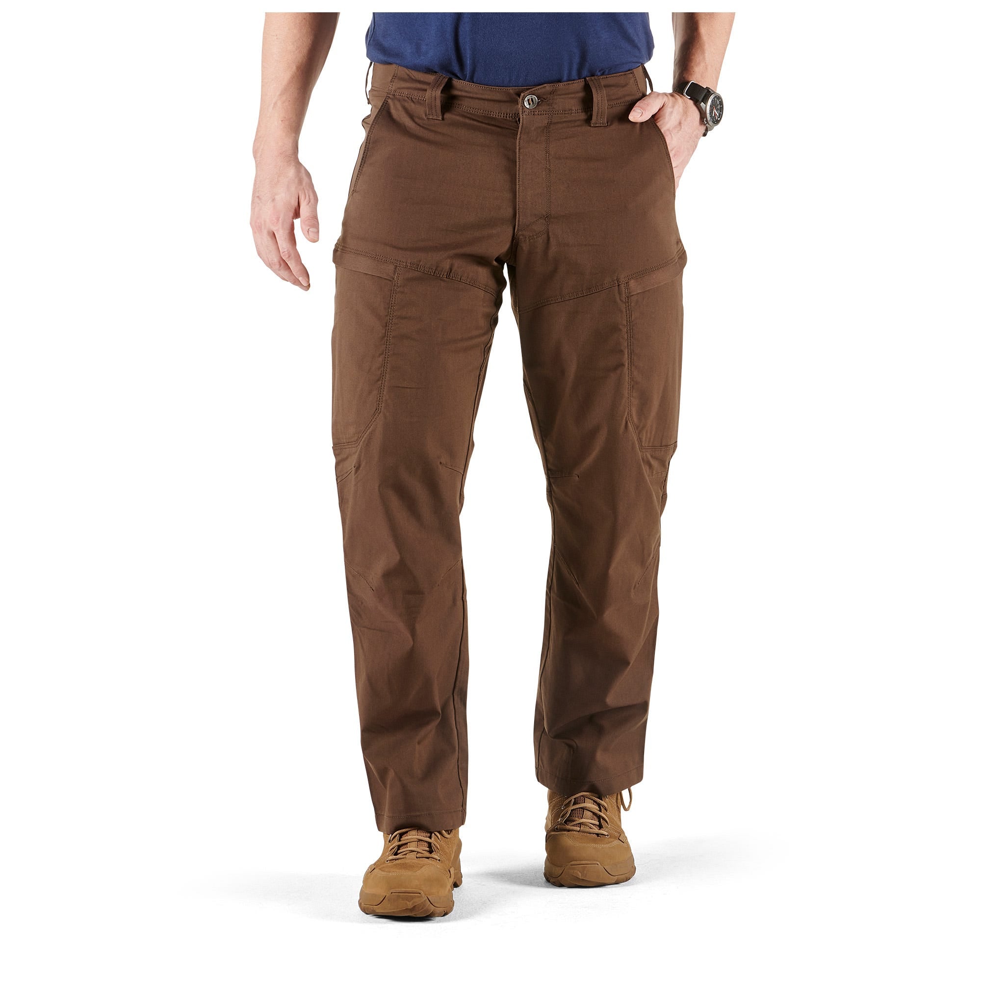 5.11® Men’s Regular Fit Stretch APEX® Cargo Pant - Burnt – EMERGENCY ...