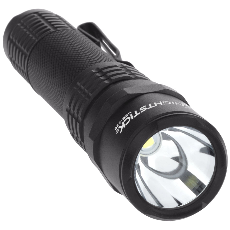Night Stick USB Rechargeable EDC Flashlight - Black – EMERGENCY ...