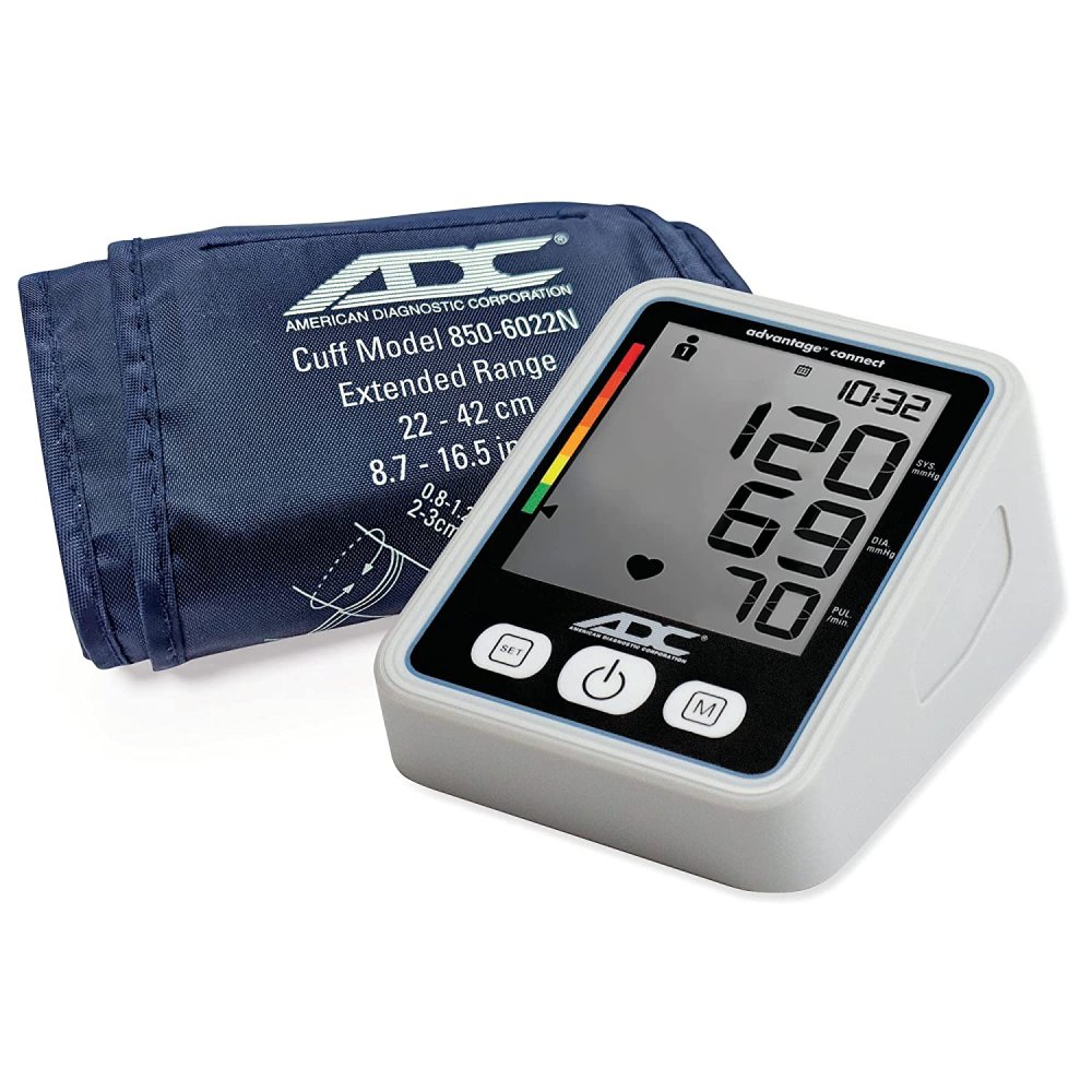 ADC Advantage Connect® 6024N Automatic Digital BP Monitor with Bluetoo ...