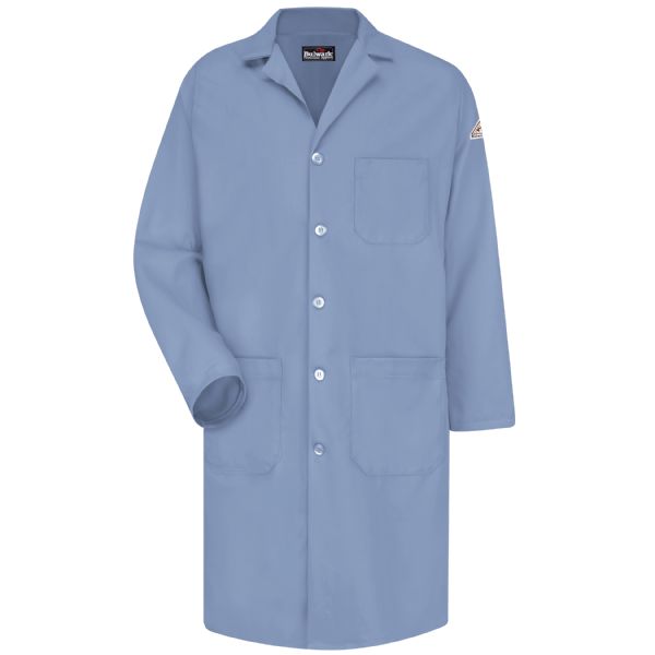 Bulwark FR Lab Coat - Light Blue – EMERGENCY RESPONDER PRODUCTS, LLC