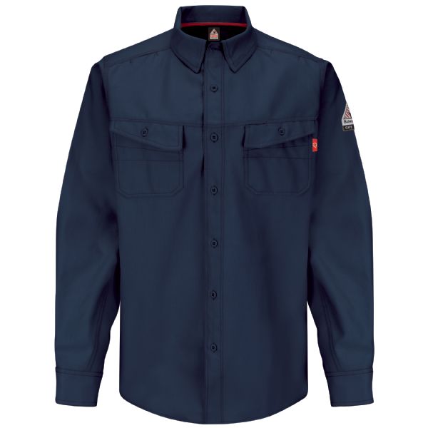 Bulwark IQ Series® Endurance Collection Men's FR Work Shirt – EMERGENCY ...