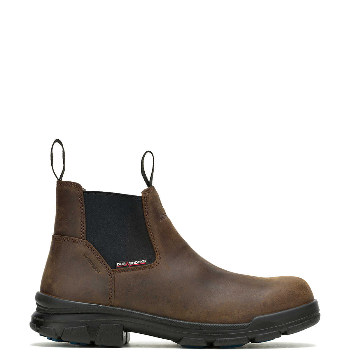 Wolverine Men's DuraShocks SR Icon Romeo CarbonMax® Work Boot - Dark B ...