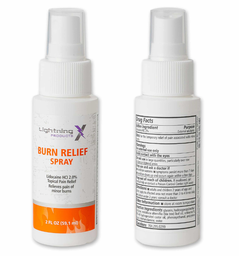 Lightning X Soothing Burn Spray w/ Lidocaine – EMERGENCY RESPONDER ...