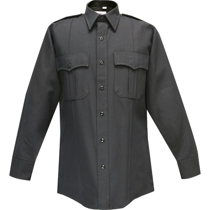Flying Cross Men's Ohio Sheriff Long Sleeve Class A Shirt with Zipper ...