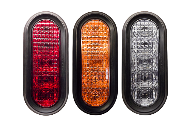 TecNiq T60 6" Oval Stop/Tail/Turn Grommet Mount in Red – EMERGENCY ...