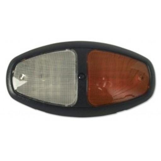 Weldon Dual LED Dome, Ground Sw, Black Bezel, Red/Clear - Emergency ...