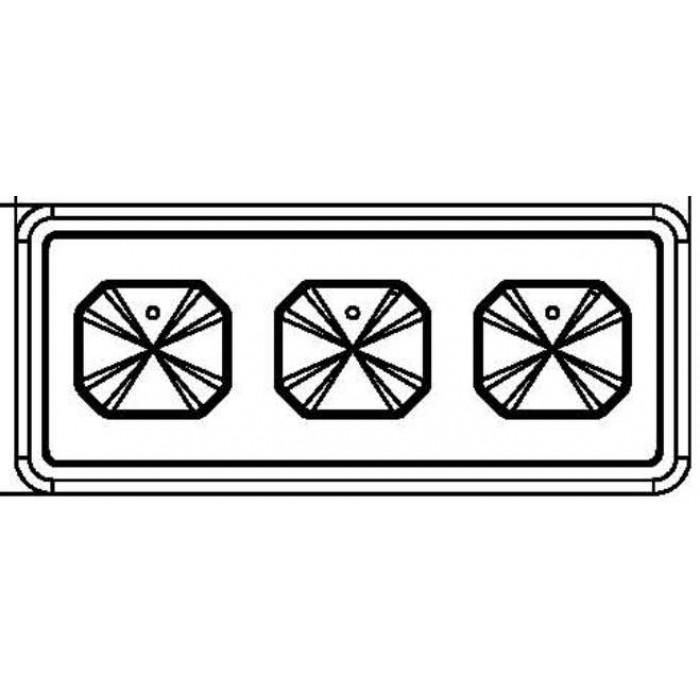 Weldon V-MUX PODS 3-Button Module - Emergency Responder Products | 911ERP