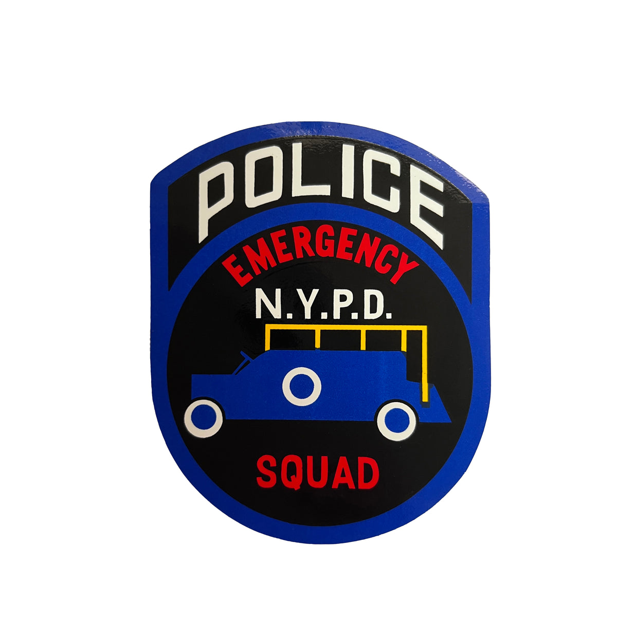 NYPD Emergency Police Squad Sticker - Emergency Responder Products | 911ERP