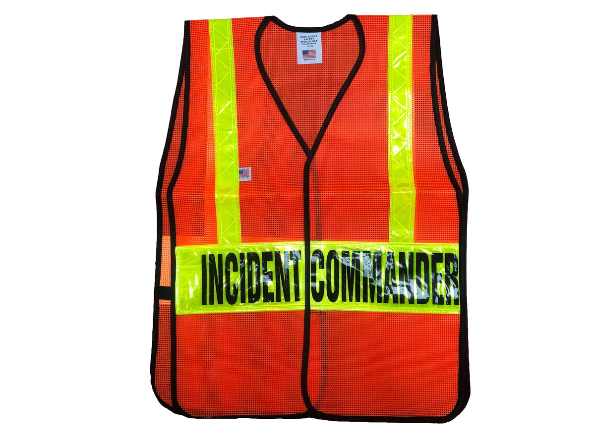 Incident Commander Vest - Emergency Responder Products | 911ERP